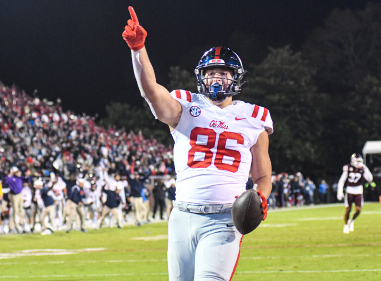 WATCH: Caden Prieskorn is back and feeling the Ole Miss buzz
