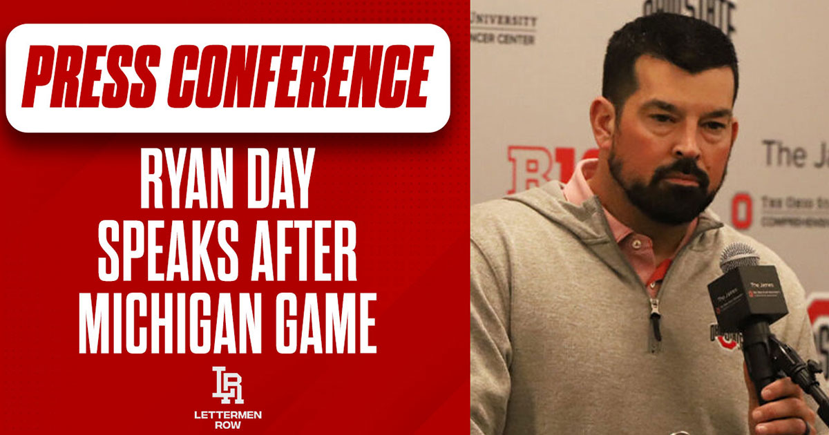 Ohio State: Ryan Day press conference after Michigan game