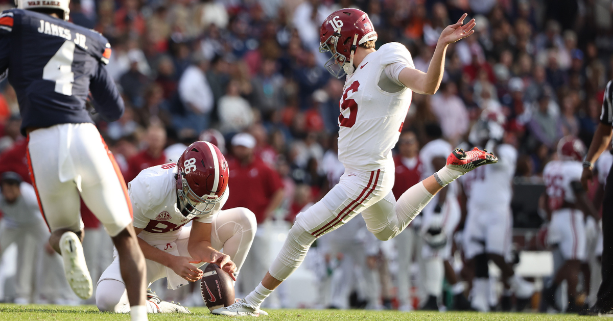 2024 NFL Draft: Minnesota Vikings pick Alabama PK Will Reichard