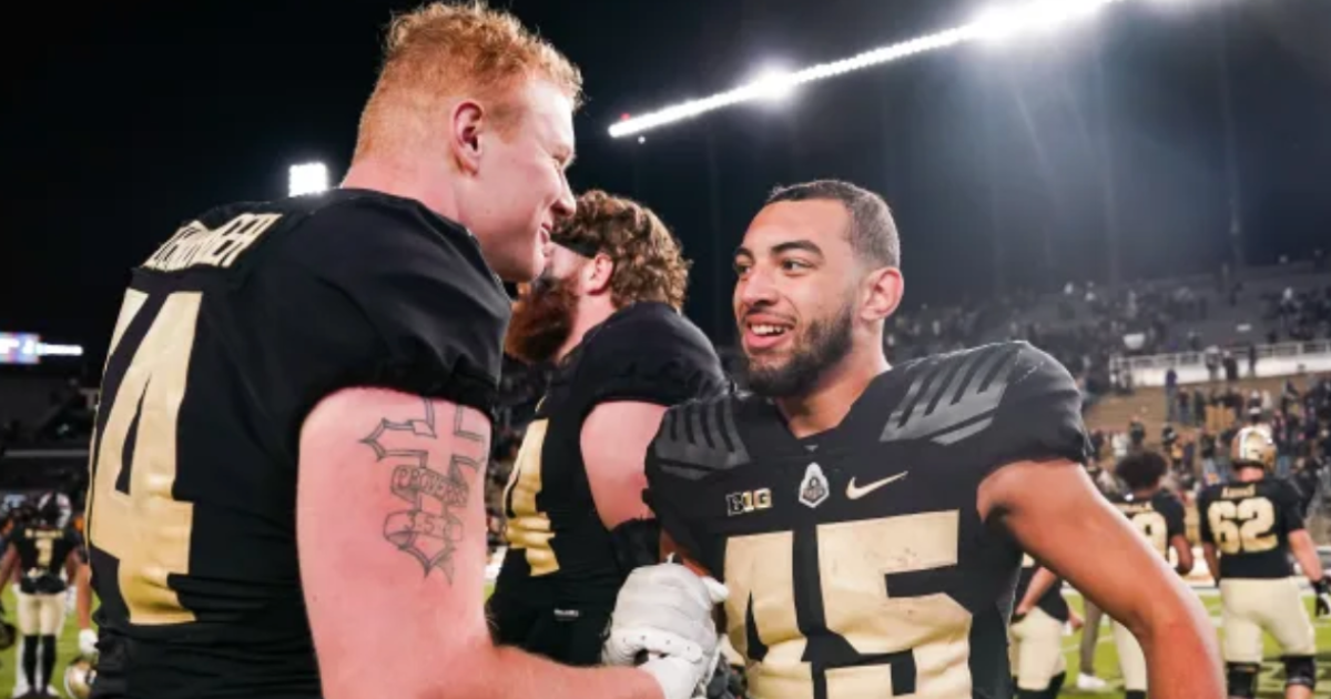Purdue OL Josh Kaltenberger has entered the transfer portal - On3