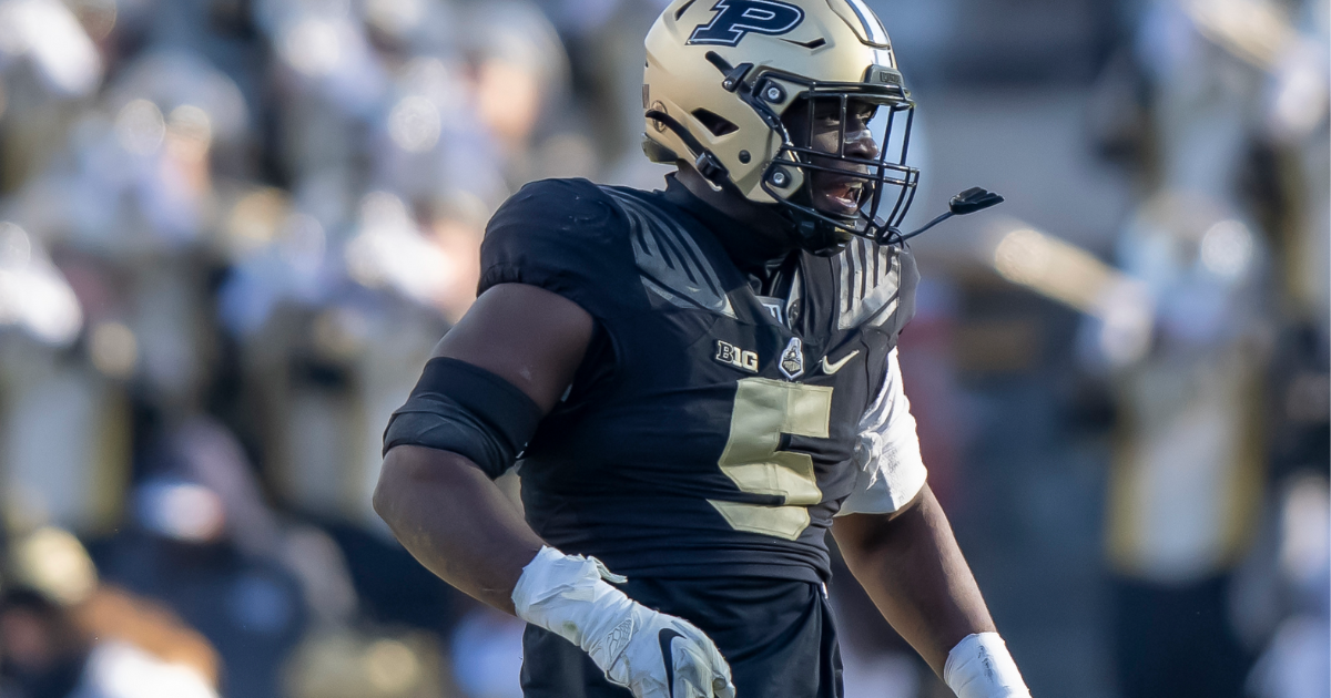 Purdue transfer EDGE Nic Scourton sets official visits to FSU, Mizzou ...