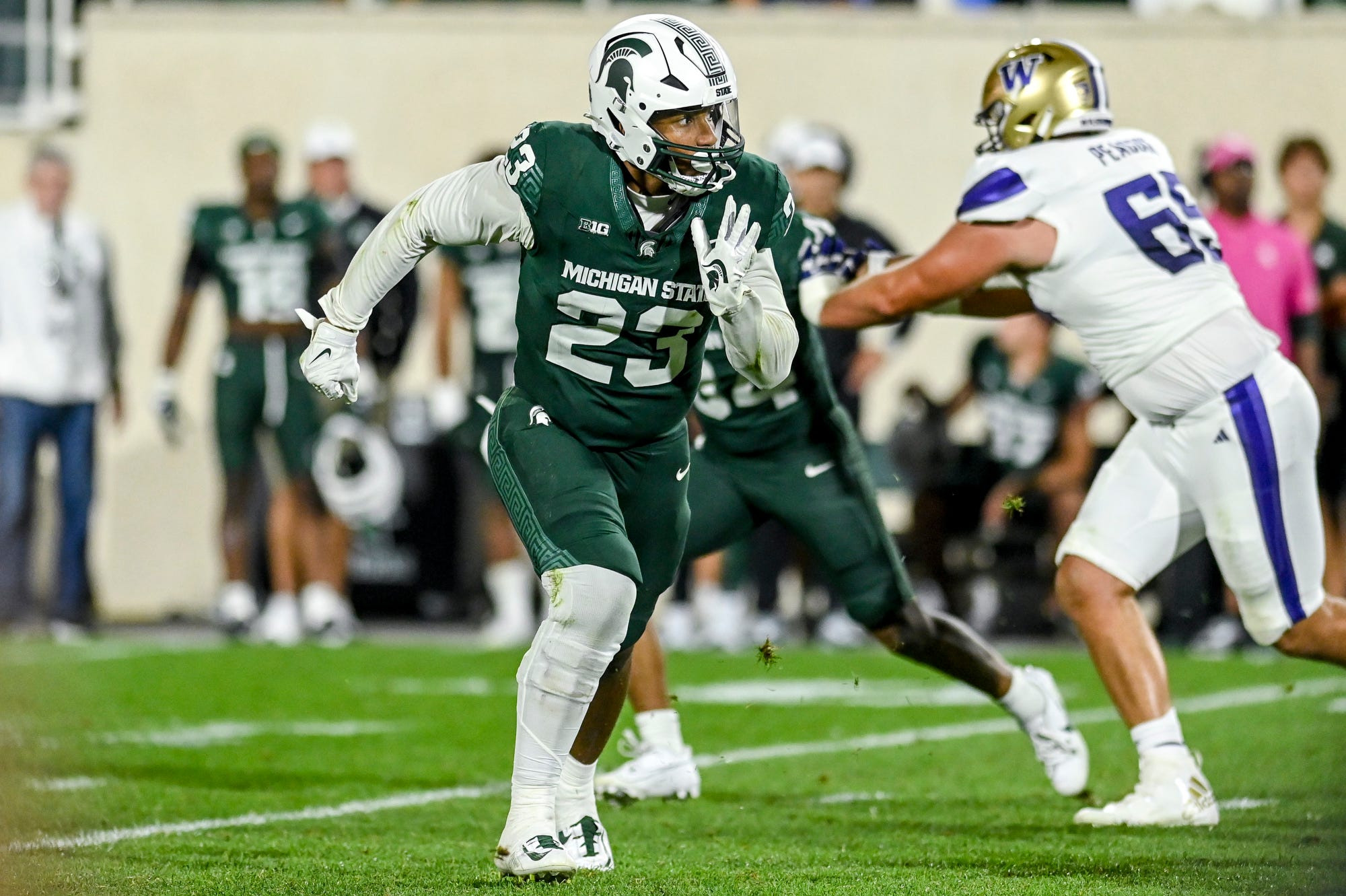 Michigan State LB Darius Snow announces intention to withdraw from NCAA ...