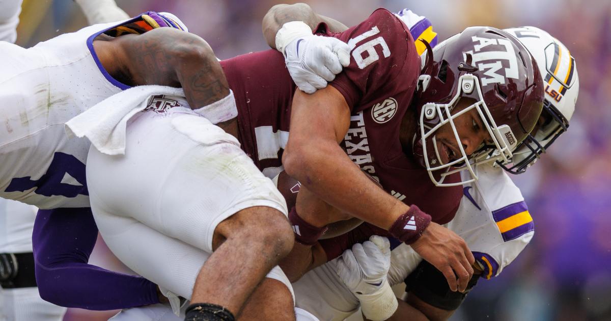 Jaylen Henderson: Texas A&M QB suffers injury on first play of Texas Bowl