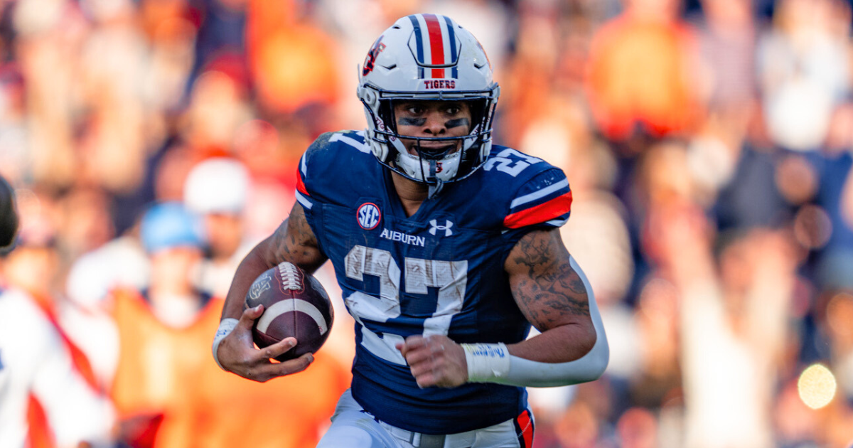 Auburn running back Jarquez Hunter declares for 2025 NFL Draft - On3