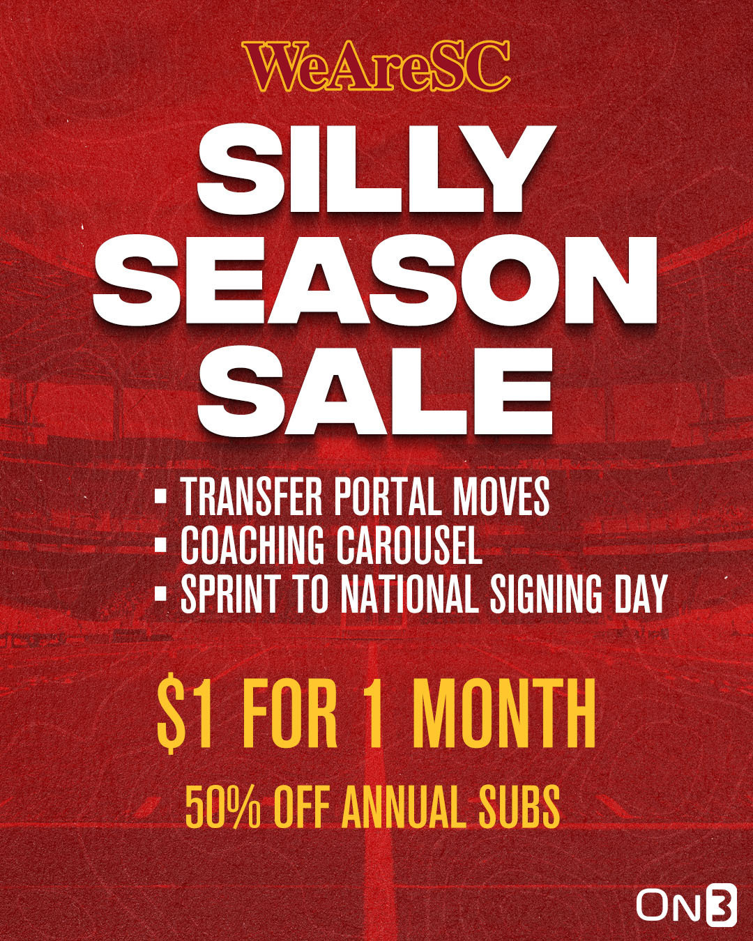 Join WeAreSC for our best Silly Season Sale