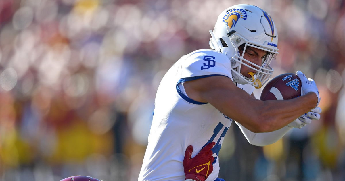 Source: San José State TE Dominick Mazotti plans to enter transfer ...