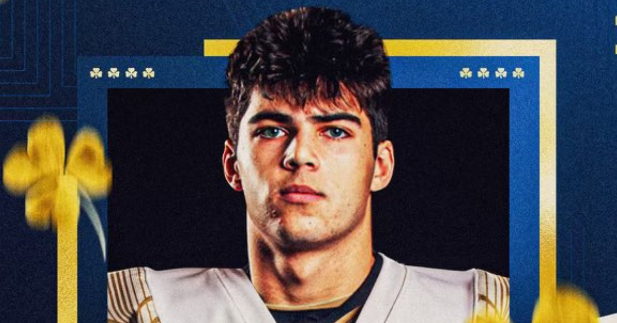 QB Anthony Rezac in depth on Notre Dame PWO commitment