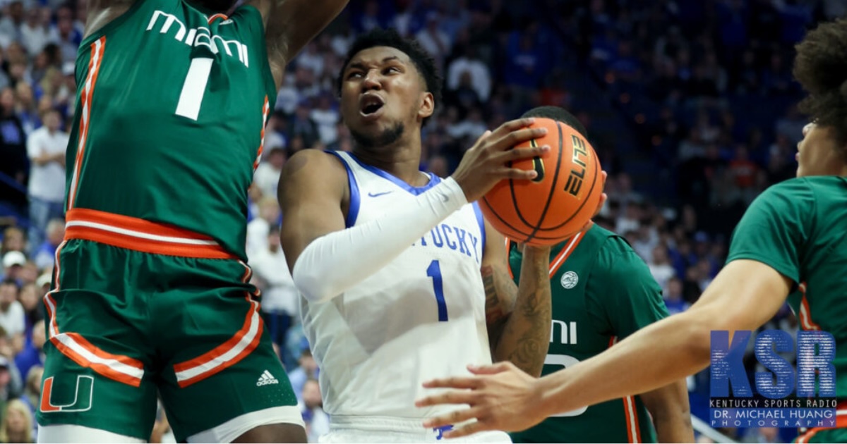 Kentucky's Justin Edwards: "I Feel Like We’re One of the Top Teams in ...