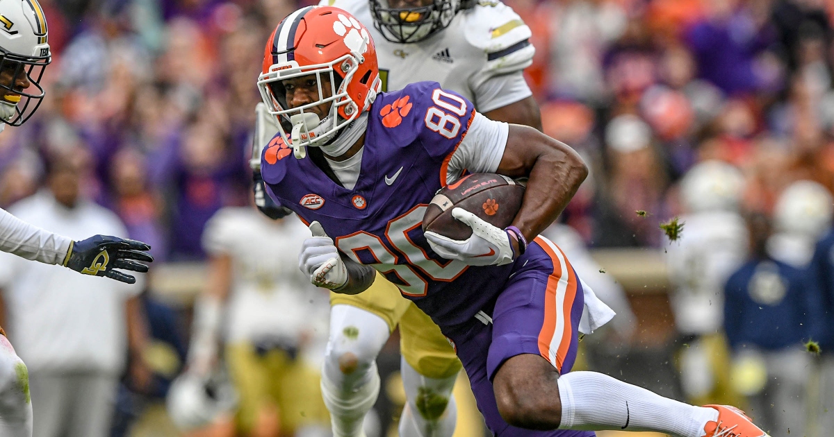 Clemson wide receiver Beaux Collins plans to enter NCAA transfer portal ...