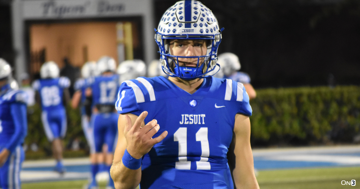 WATCH: Highlights of 2026 Notre Dame QB target Will Griffin