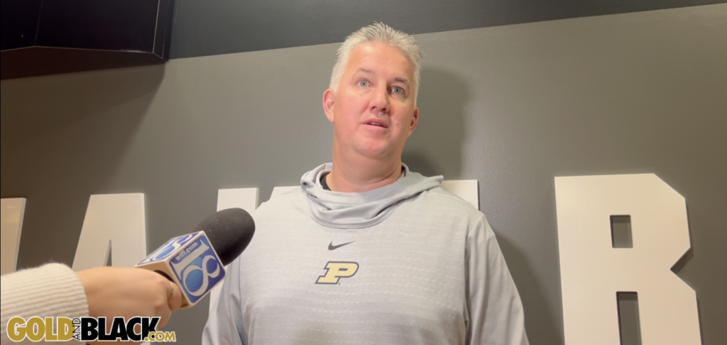 GoldandBlack.com video: Purdue's Matt Painter, Zach Edey and Trey ...