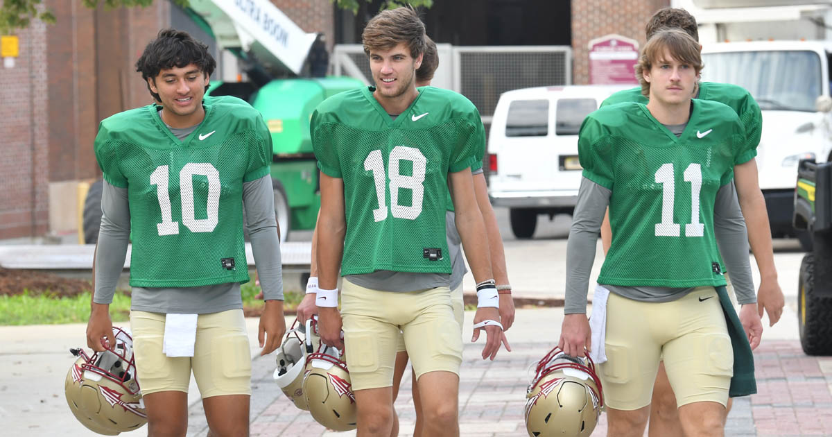 Will Florida State really play a third-string QB on Saturday night?