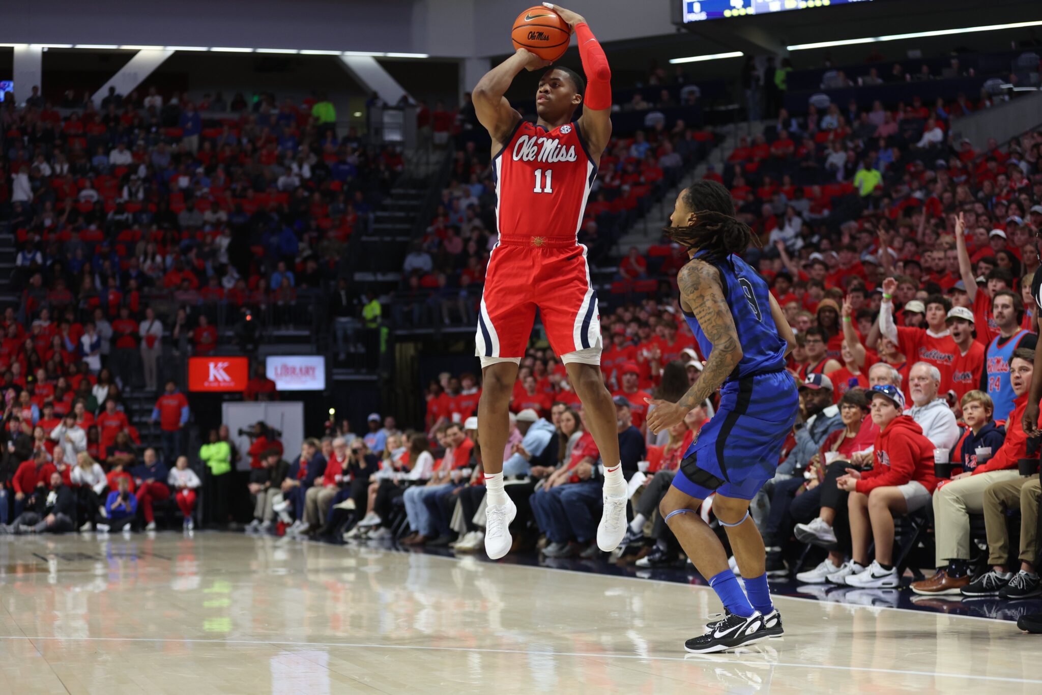 Memphis ‘couldn’t guard’ Jaylen Murray, so Ole Miss stayed perfect