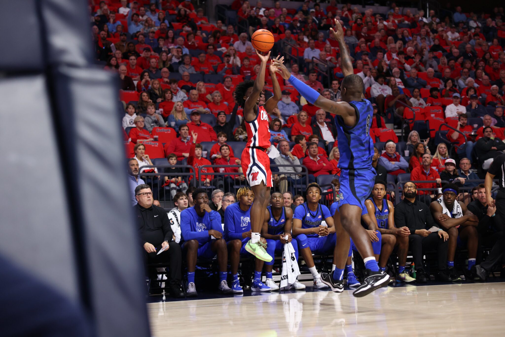 Memphis ‘couldn’t guard’ Jaylen Murray, so Ole Miss stayed perfect