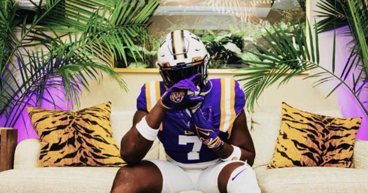 Texas A&M 4-star DL commit Gabriel Reliford visits LSU - On3