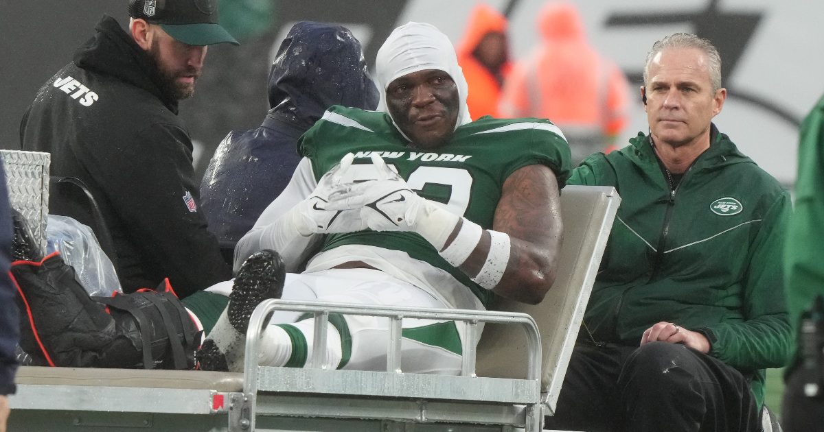 Jets’ Perrion Winfrey expected to be out for season with foot injury