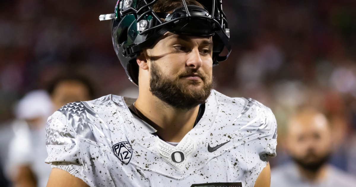 Oregon outside linebacker Jake Shipley enters transfer portal - On3