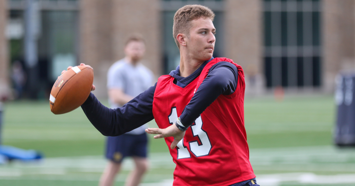 Notre Dame QB recruit CJ Carr to begin practice on Dec. 16