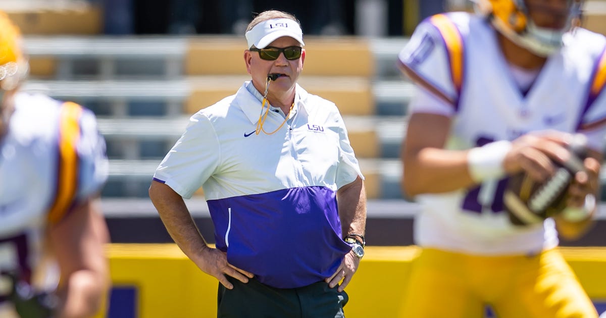 Brian Kelly goes in-home with 4-star LSU commit - On3