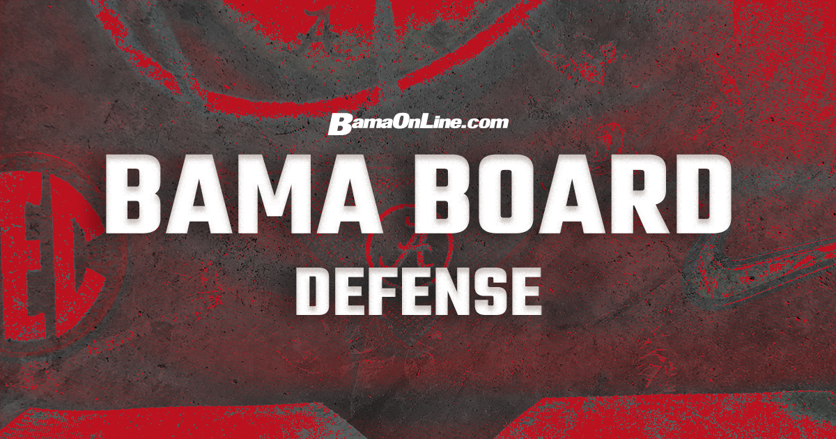 Closing Time: The Alabama '24 Class Big Board (Defense) - On3
