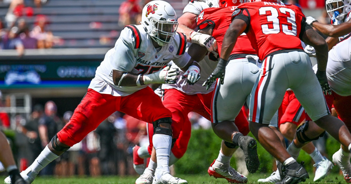 Purdue lands commitment from Ball State OT Corey Stewart - On3