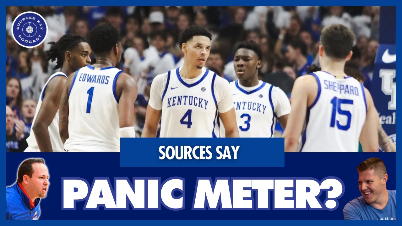 Sources Say goes LIVE to talk Kentucky's panic meter, Aaron Bradshaw's ...