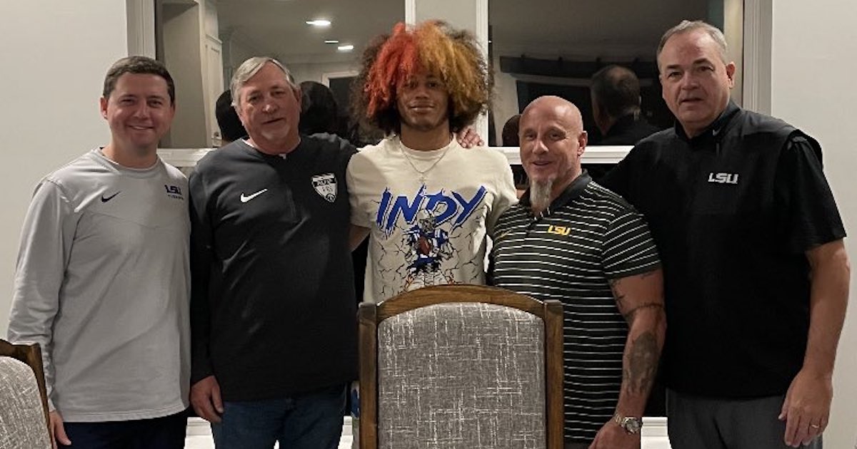 Future LSU QB Colin Hurley hosts coaches, set for official visit - On3