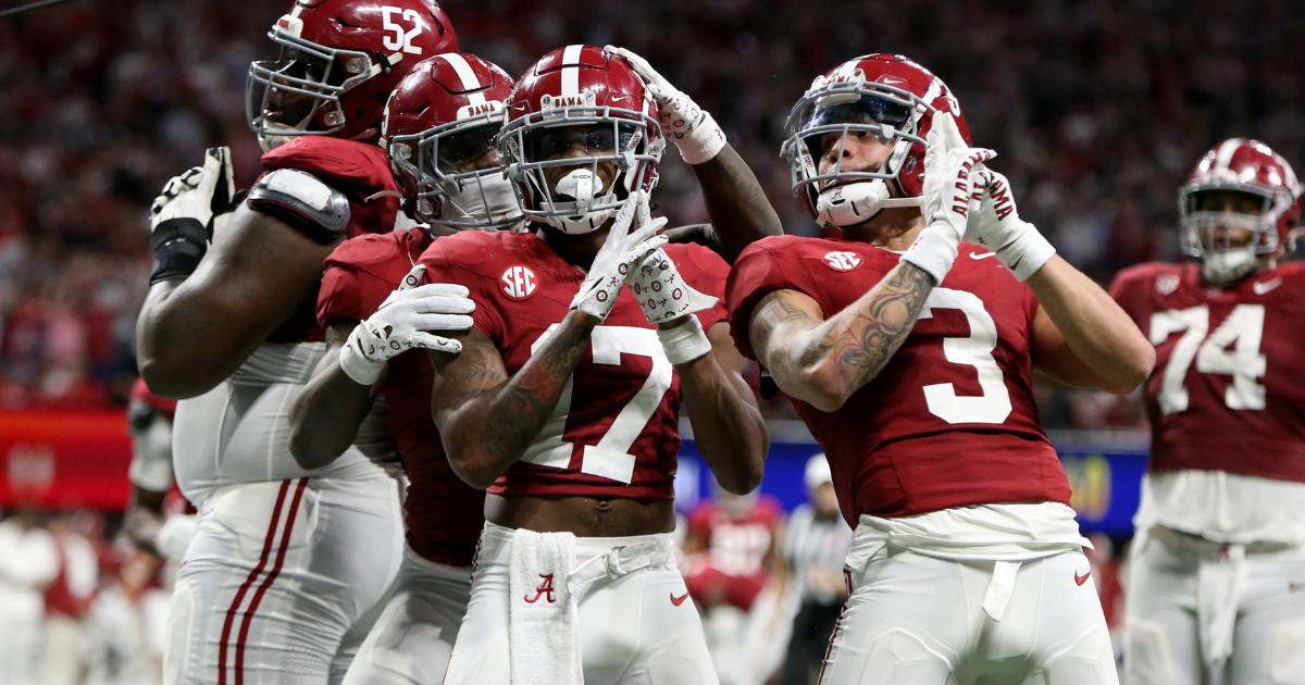Snap count observations from Alabama's win vs. Georgia (Offense)