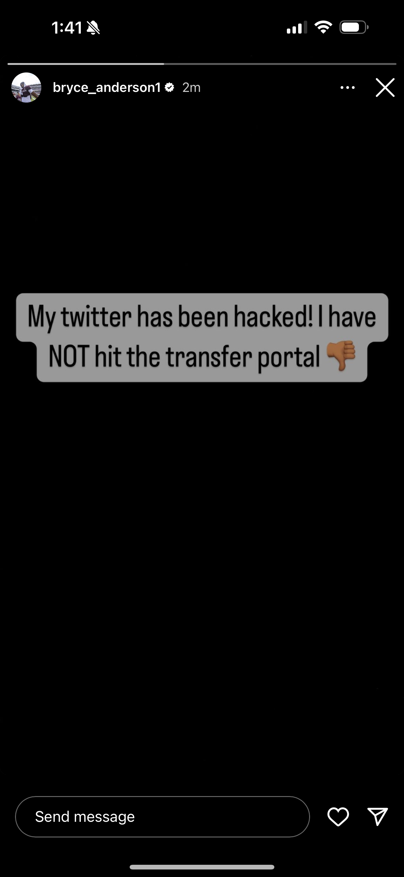 Bryce Anderson not in NCAA transfer portal, social media hacked - On3