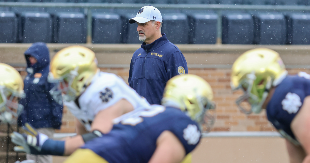 2026 OL Jake Namnun recaps second Notre Dame football visit