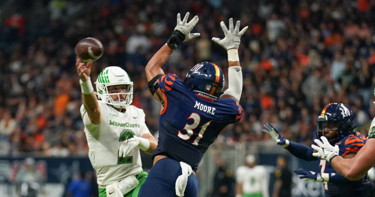 Former UTSA EDGE Trey Moore commits to Texas - On3