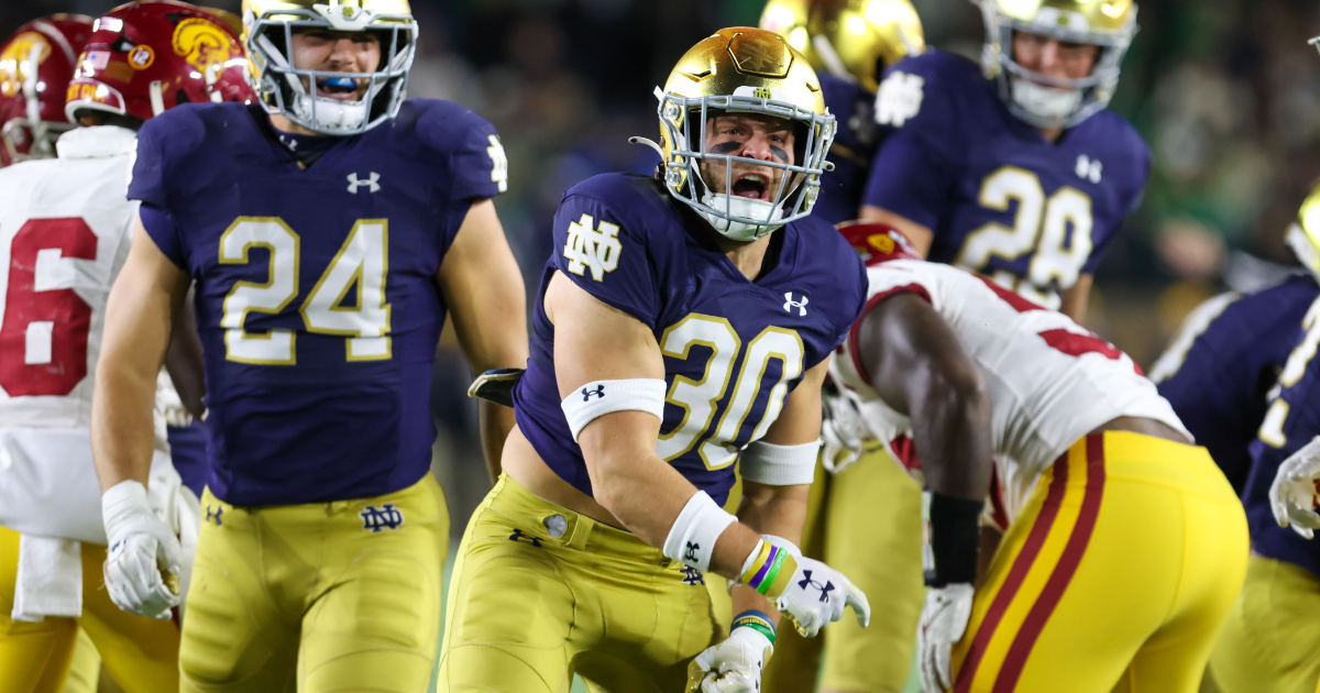 Notre Dame running back Skip Velotta enters NCAA transfer portal - On3