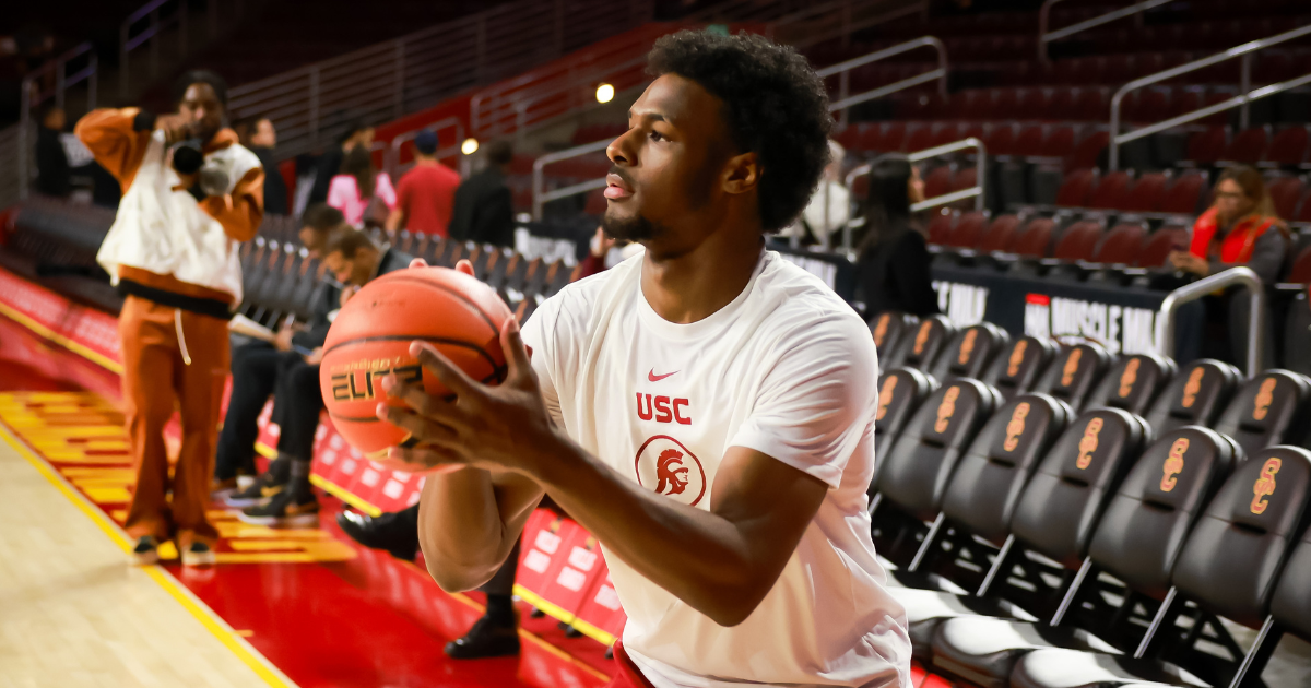 Bronny James Makes His USC Debut - On3