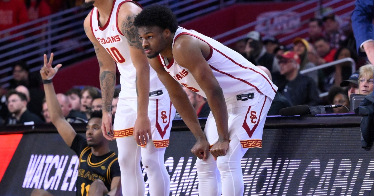 Bronny James scores first basket of collegiate career - On3