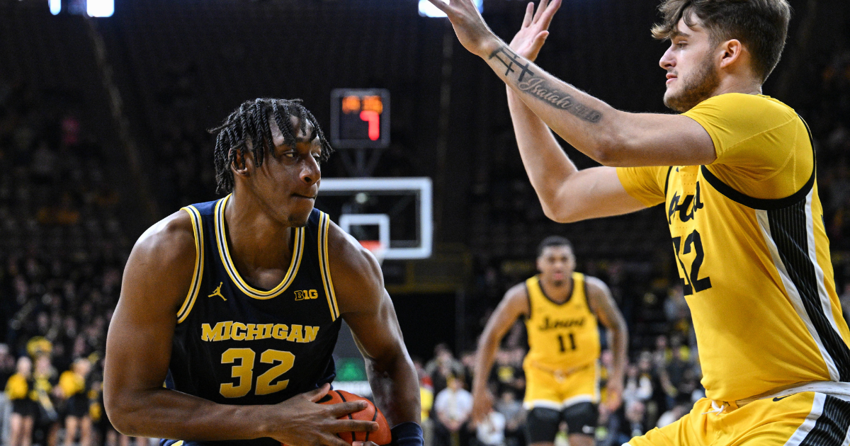 Michigan basketball: Tarris Reed leads way 19 points in Iowa win