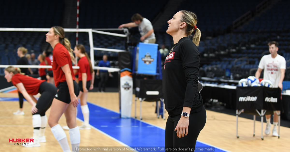 Photo Gallery: Nebraska volleyball's practice before Final Four