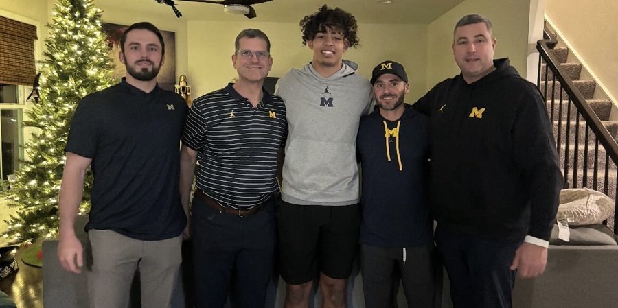 Michigan recruiting: EDGE commit Dominic Nichols talks in-home