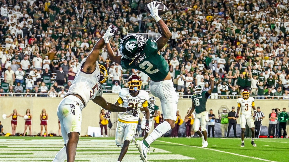 Former Michigan State WR Tyrell Henry transferring to Wisconsin