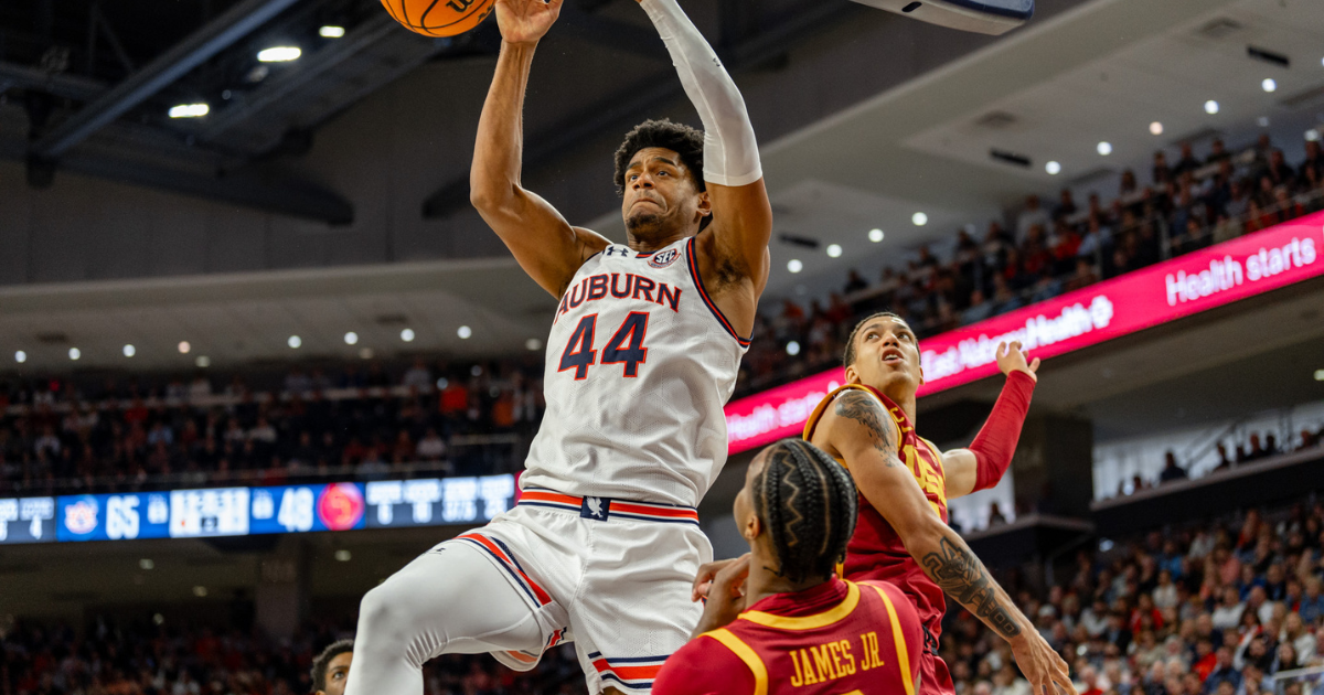 Auburn forward Dylan Cardwell announces return to Tigers for fifth ...