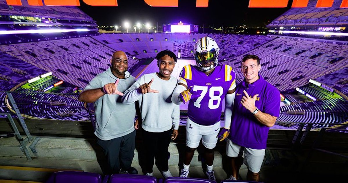 Brad Davis pushes early opportunities at LSU for 4-star OL - On3