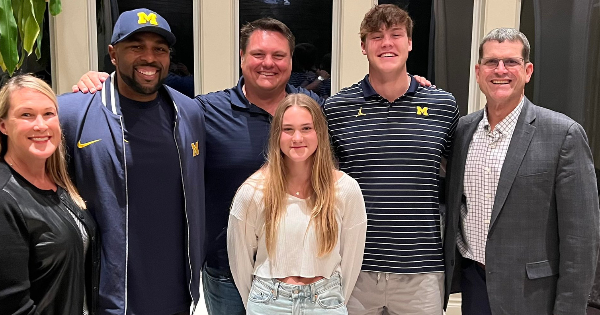 Michigan recruiting: On300 OL Blake Frazier talks in-home
