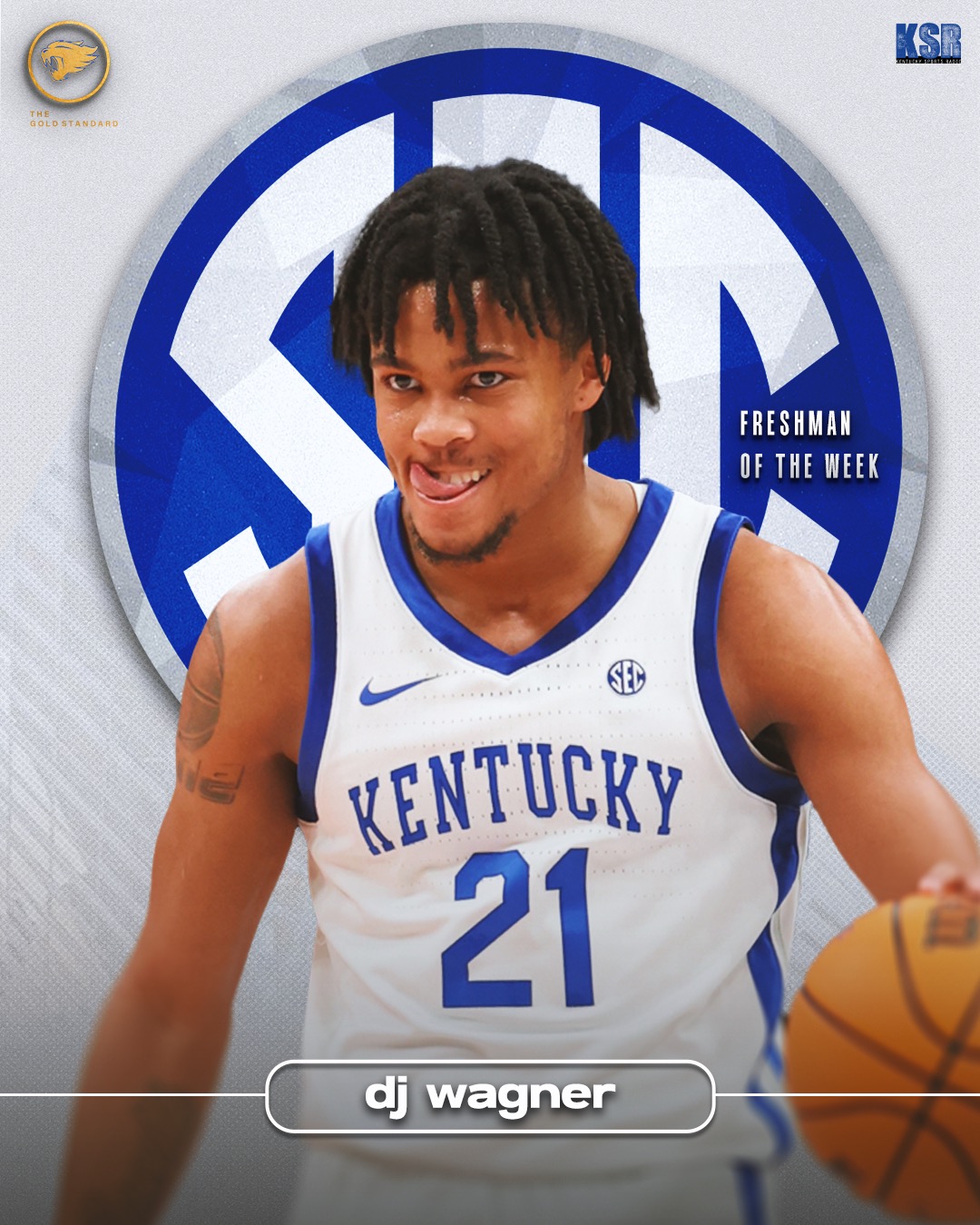 DJ Wagner picks up second SEC Freshman of the Week honor