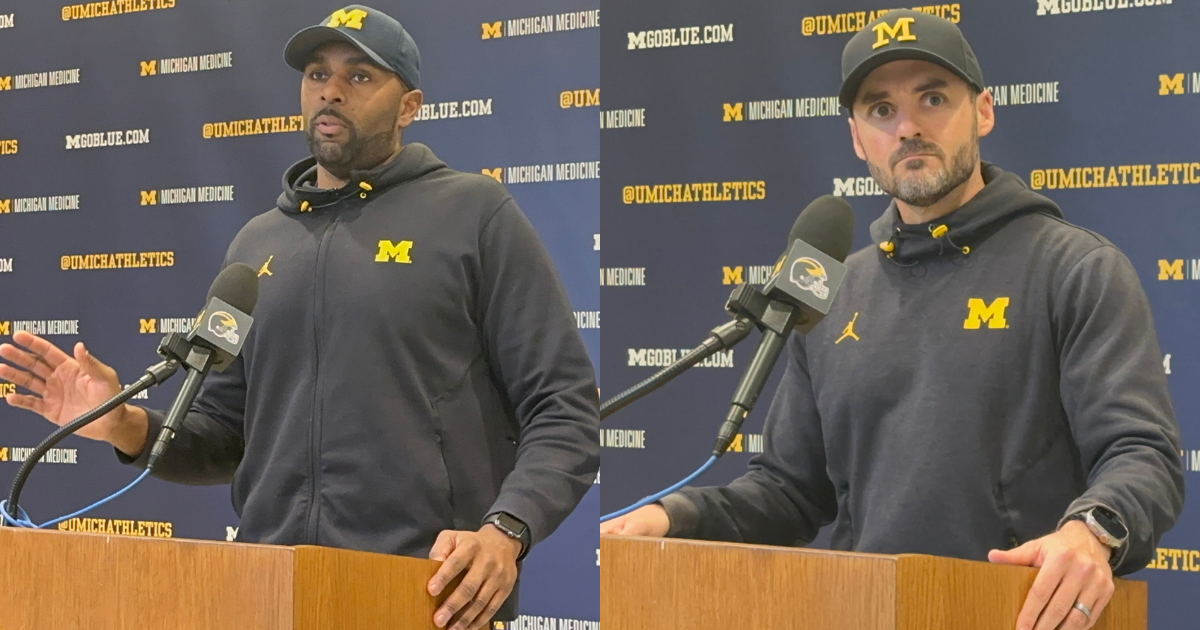 Michigan football: Sherrone Moore, Jesse Minter preview Alabama