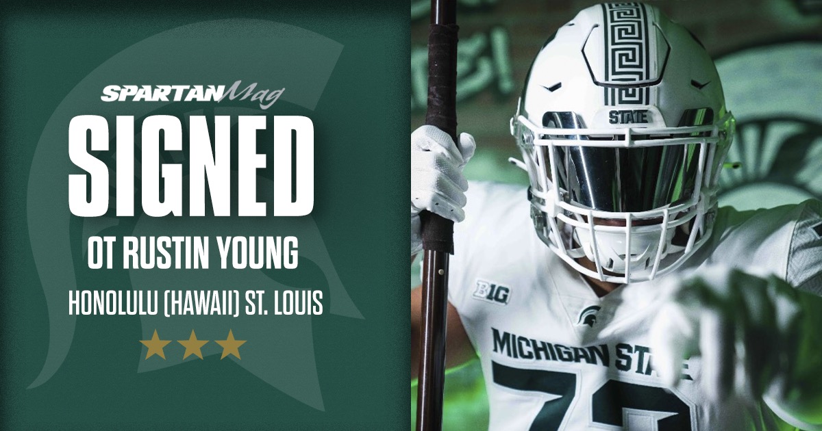 Michigan State signs 2024 three-star OT Rustin Young