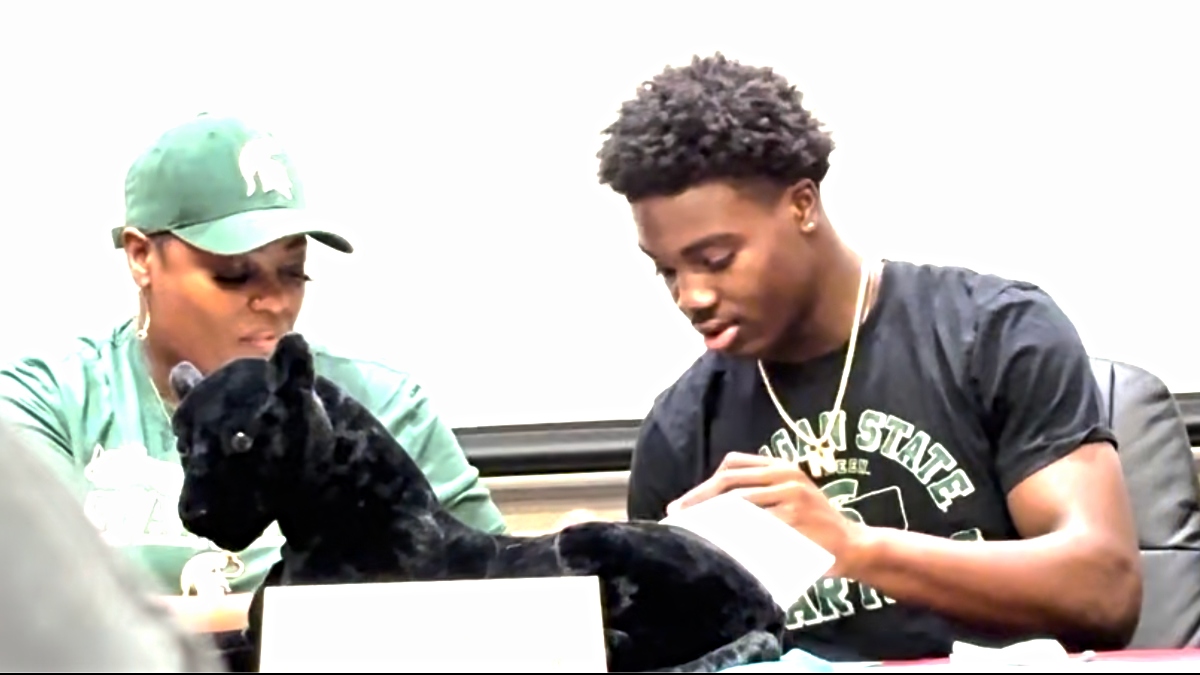 Nick Marsh excited to 'finally be home' as a Michigan State signee