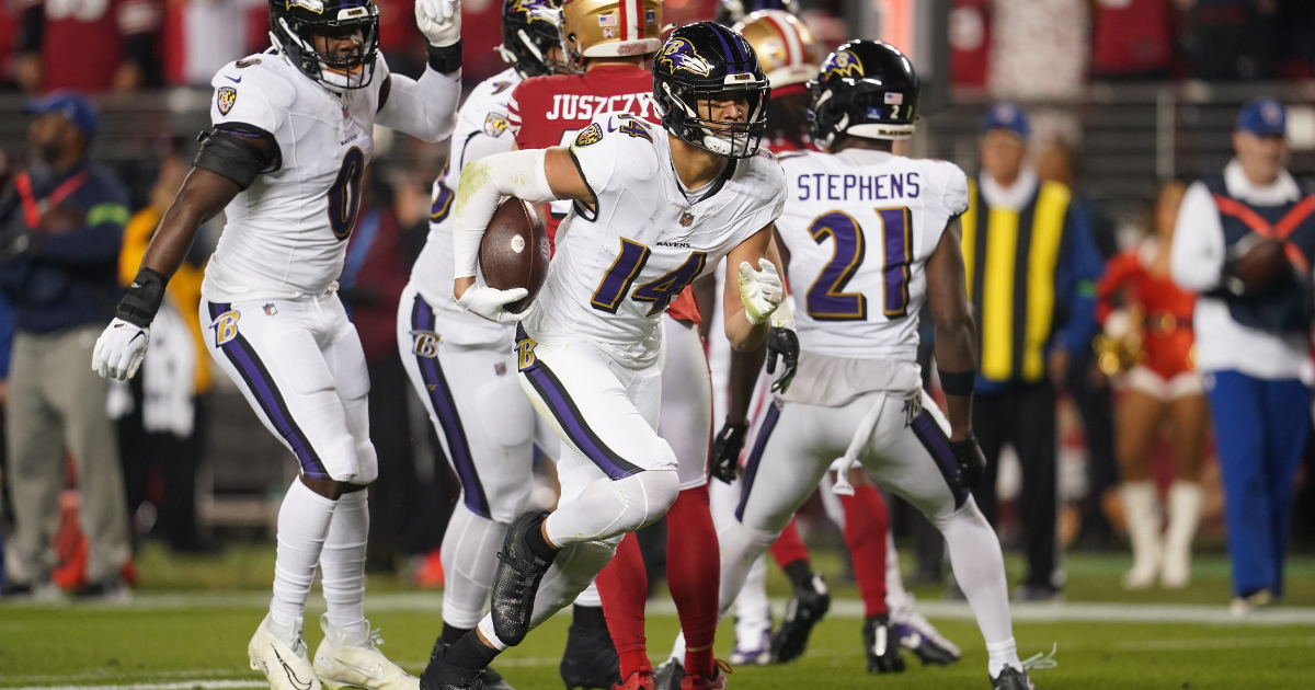 Notre Dame in the NFL: Kyle Hamilton's two INTs spark Ravens win over 49ers