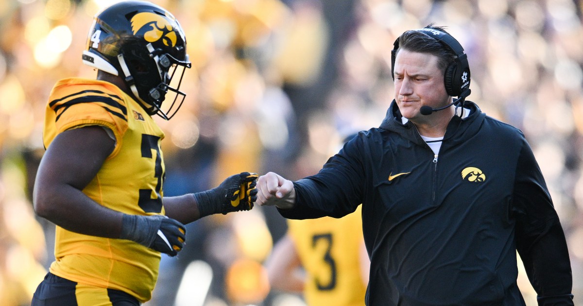 Jay Higgins announces decision to return to Iowa for 2024 season - On3