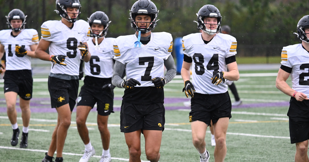 VIdeo: Iowa football hits the practice field