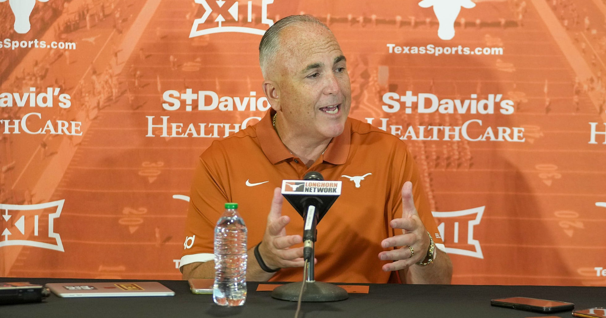 Kyle Flood, Steve Sarkisian working together on the Texas offense - On3