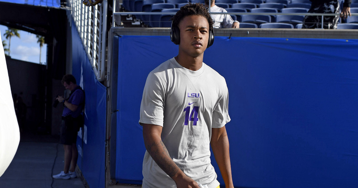 LSU WR Jalen Brown enters NCAA Transfer Portal - On3